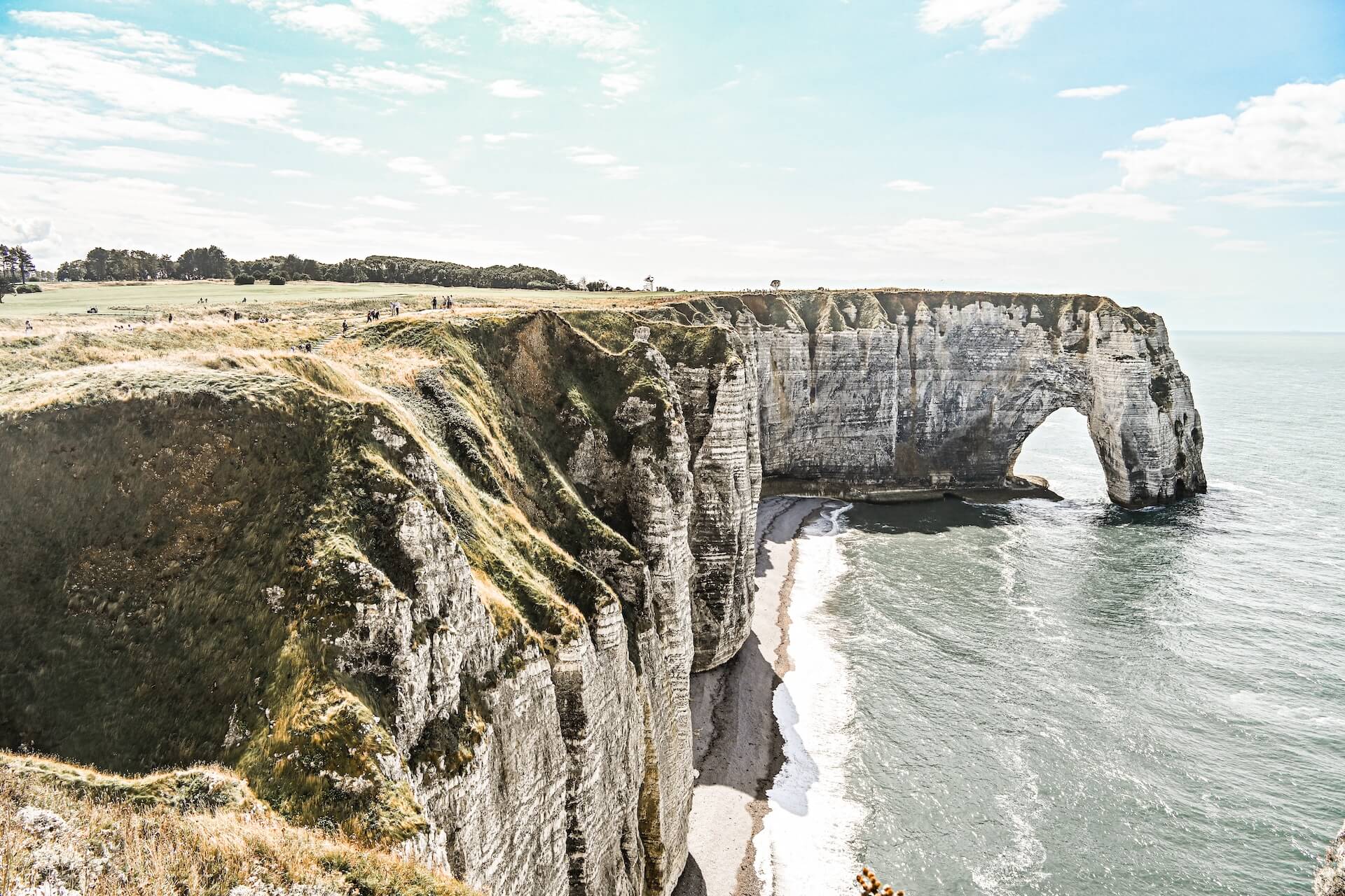 Wandeling naar de krijtrotsen van Étretat: een van de mooiste plekken ...